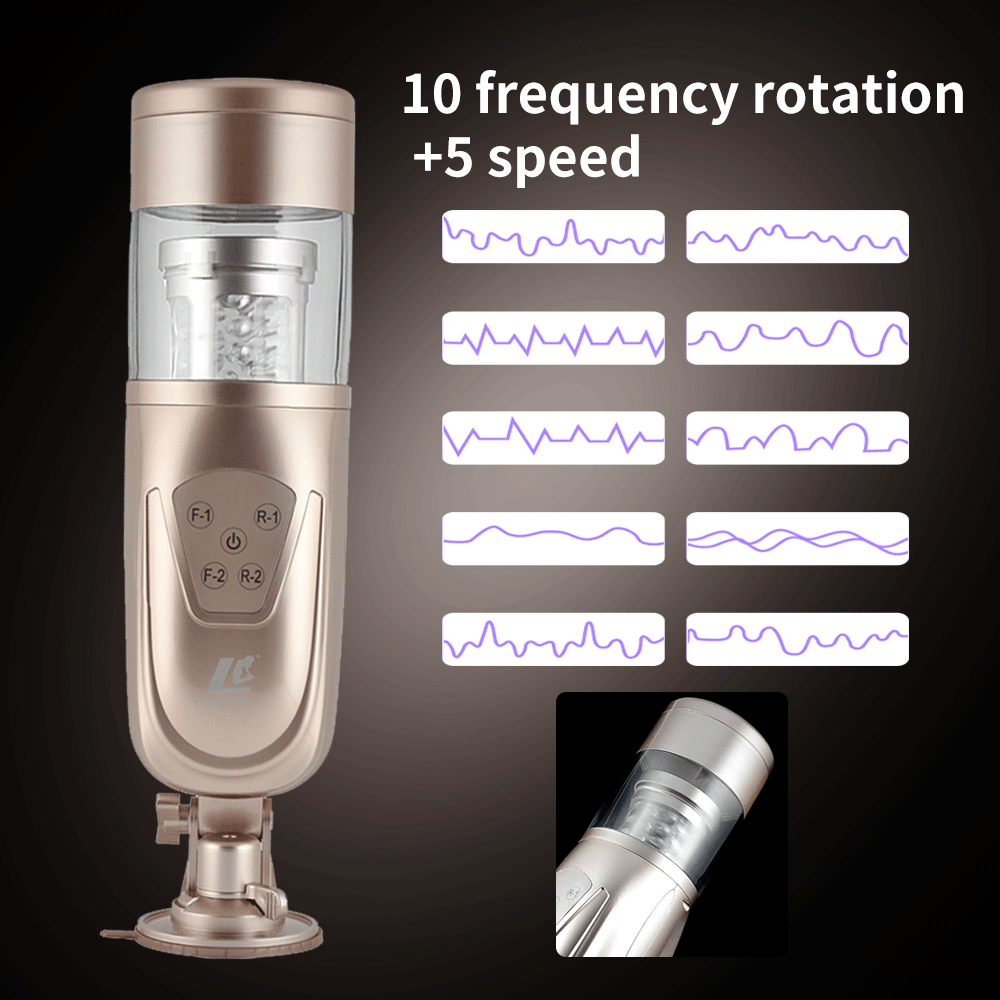 Automatic Telescopic Masturbator Cup Vagina Oral Anal Sex Male